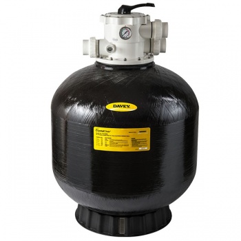 Davey Crystal Clear CC28 - 28" F/Glass Sand Filter | 50mm Valve ...